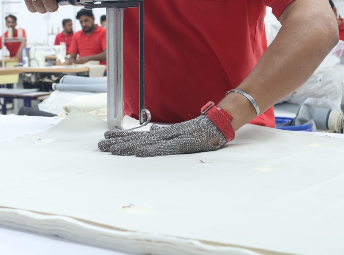 Stainless Steel Wire Mesh Cut-Resistant Gloves – Butcher Safety Work ...